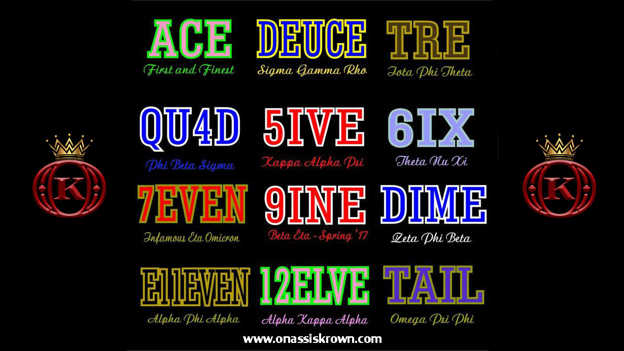 Greek Line Number Clubs: Significance of D9 Fraternity & Sorority ...